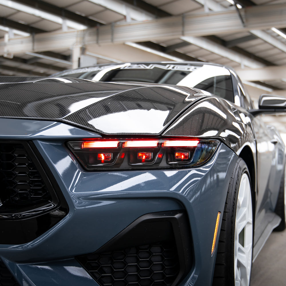 2024+ Ford Mustang S650 RGB Headlights With Gloss Black Housing (Pair ...