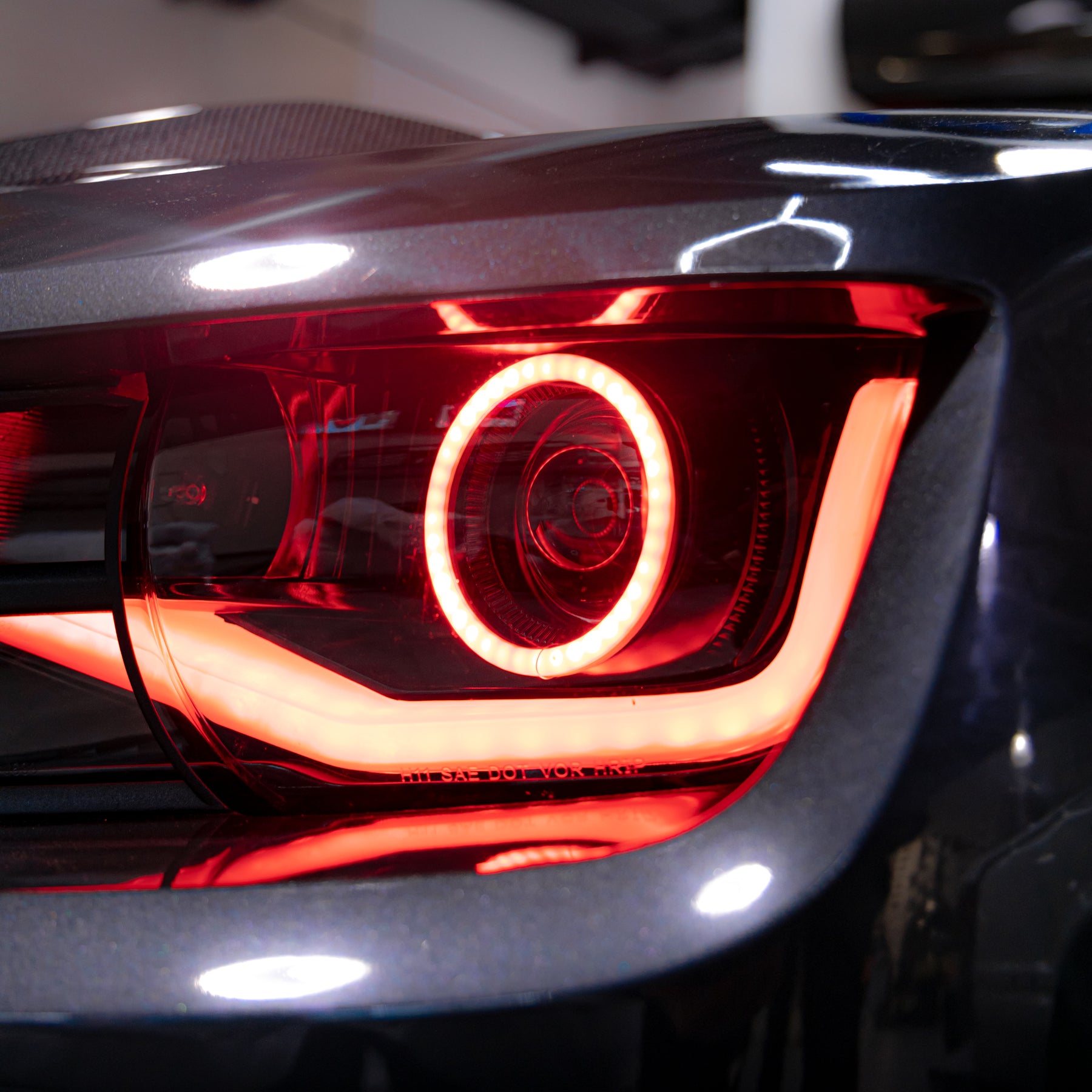 2010-2013 Chevy Camaro RGB 6th Gen Style Headlights – Custom Color ...