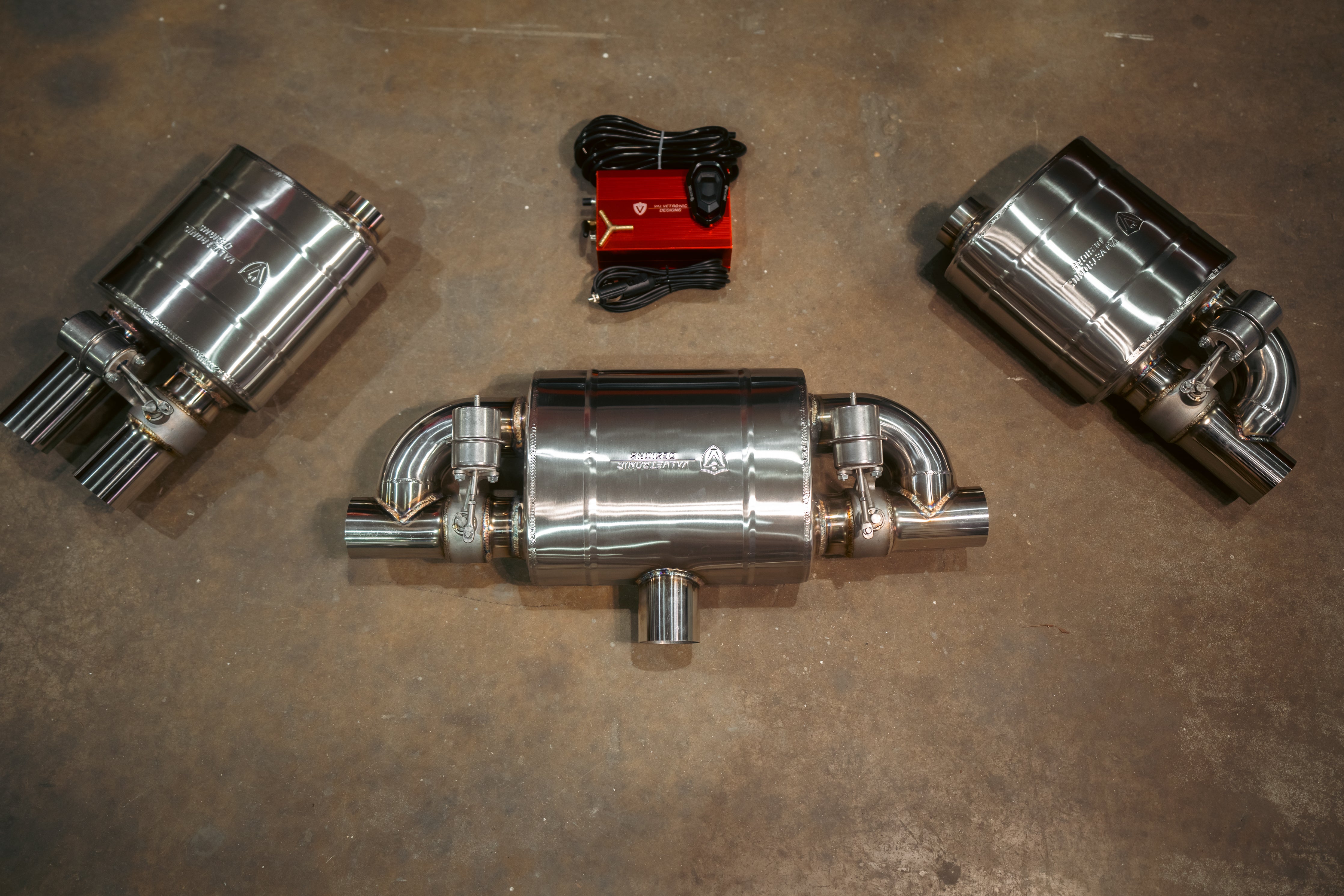 Universal VALVED Muffler Kit