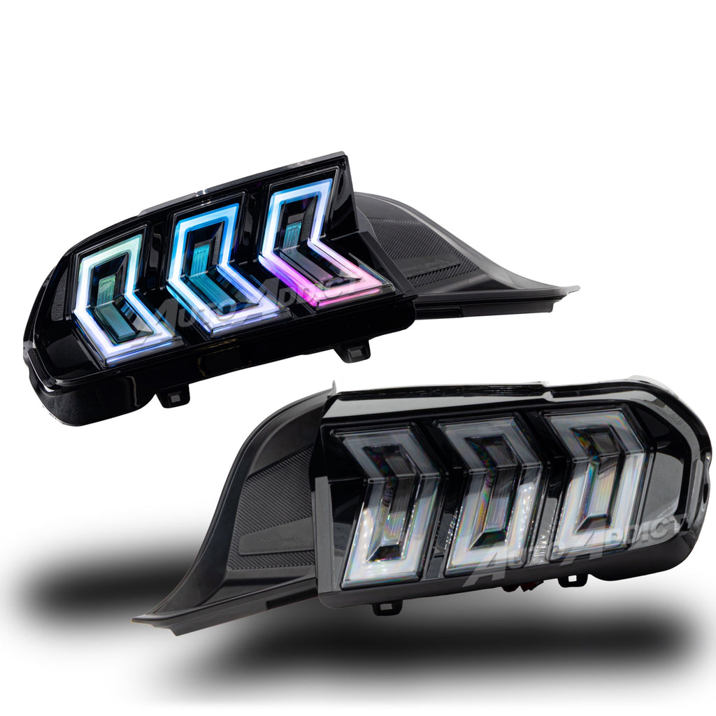 2024-2026 Mustang S650 Heritage-X™ RGB Taillights Amber Turn Signal Se