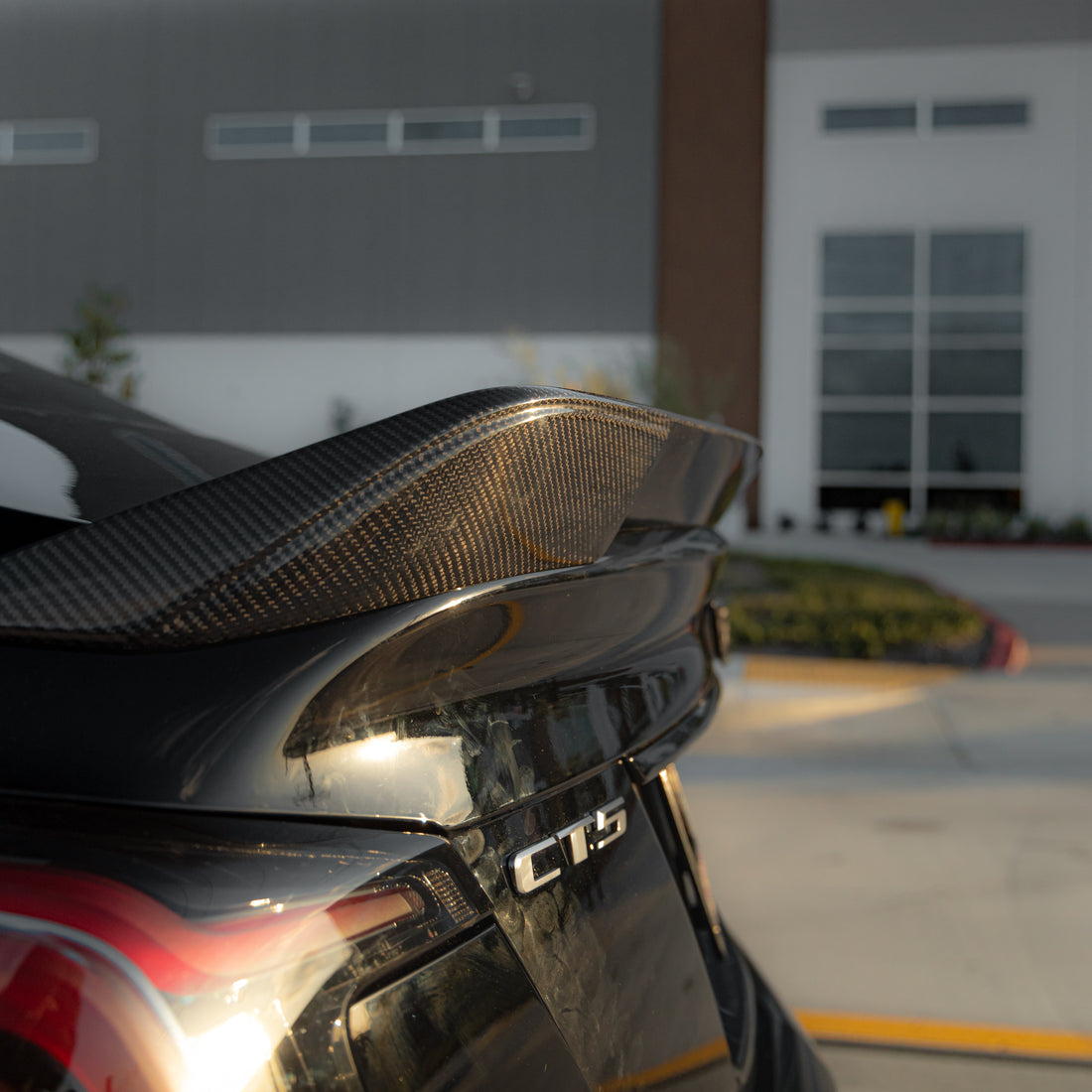 Pre-Order 2022-2024 Cadillac CT5-V Blackwing Gloss Carbon Fiber Rear S