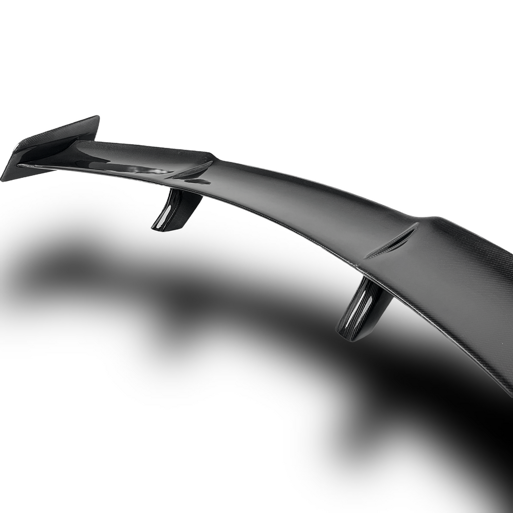 C8 Corvette ZR1 Carbon Fiber Spoiler – High Wing for Stingray, Z06 & E-Ray