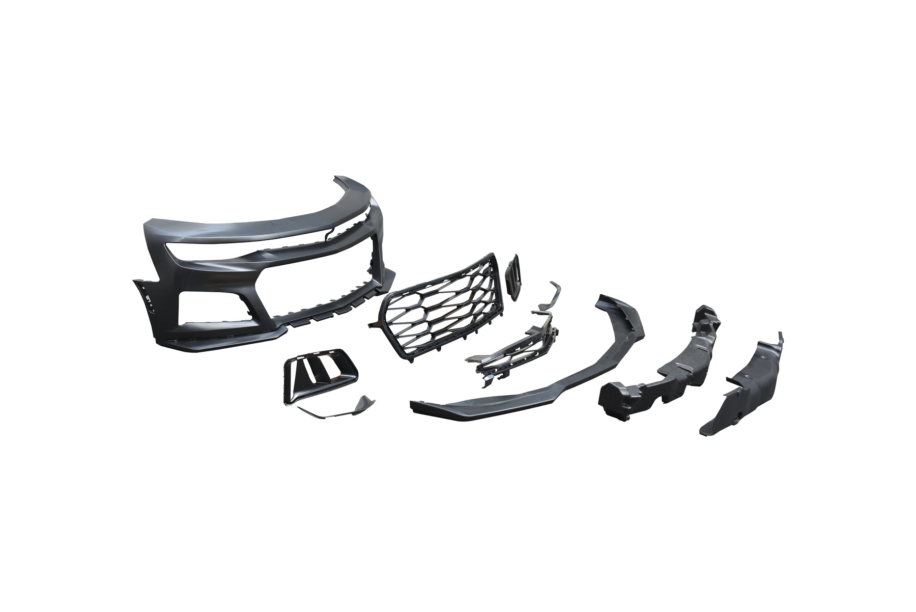 2019-2025 Chevy Camaro ZL1 Front Bumper Conversion 9pcs Full Kit for R