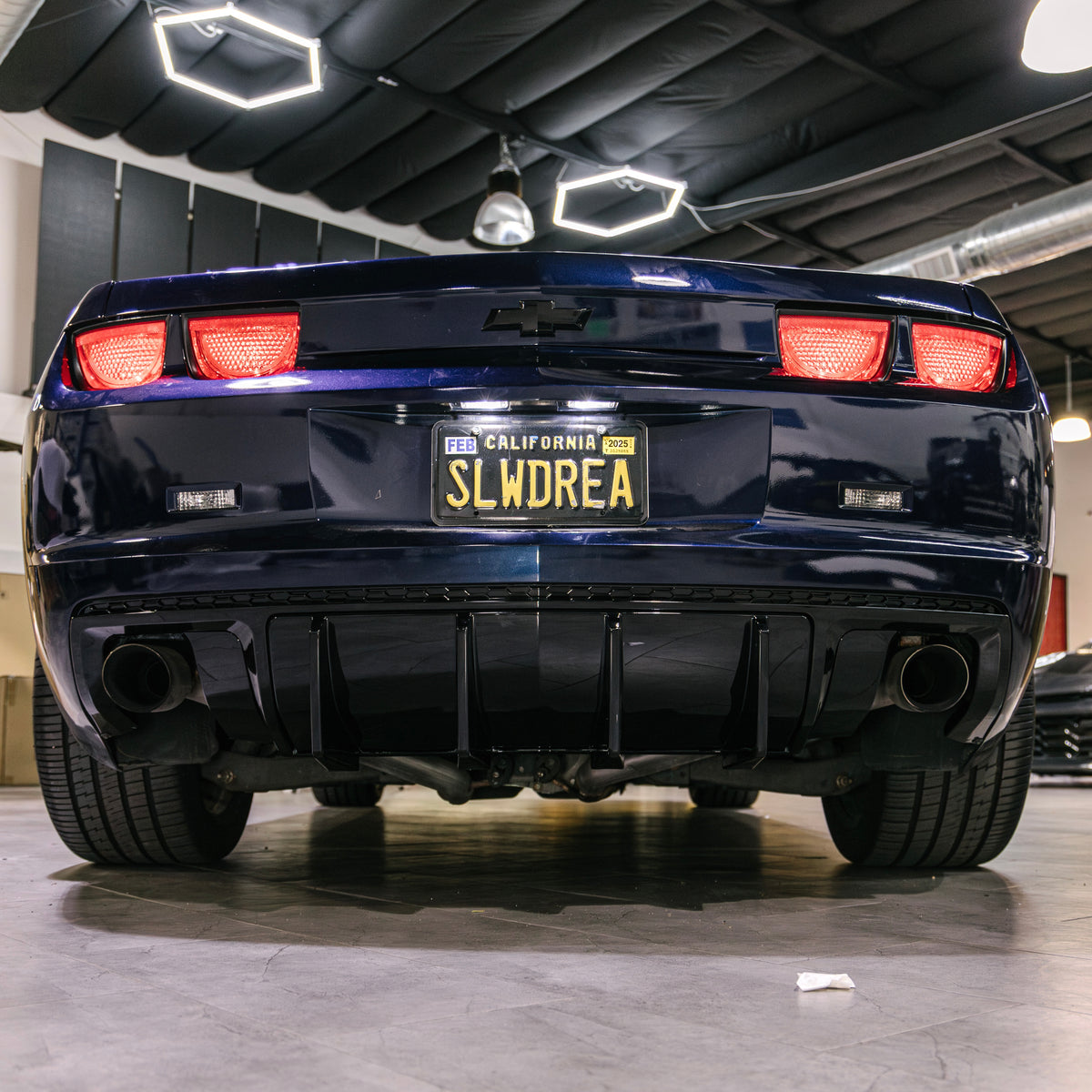 2010-2013 Chevy Camaro Evo Style Shark Fins Rear Diffuser Quad/Single