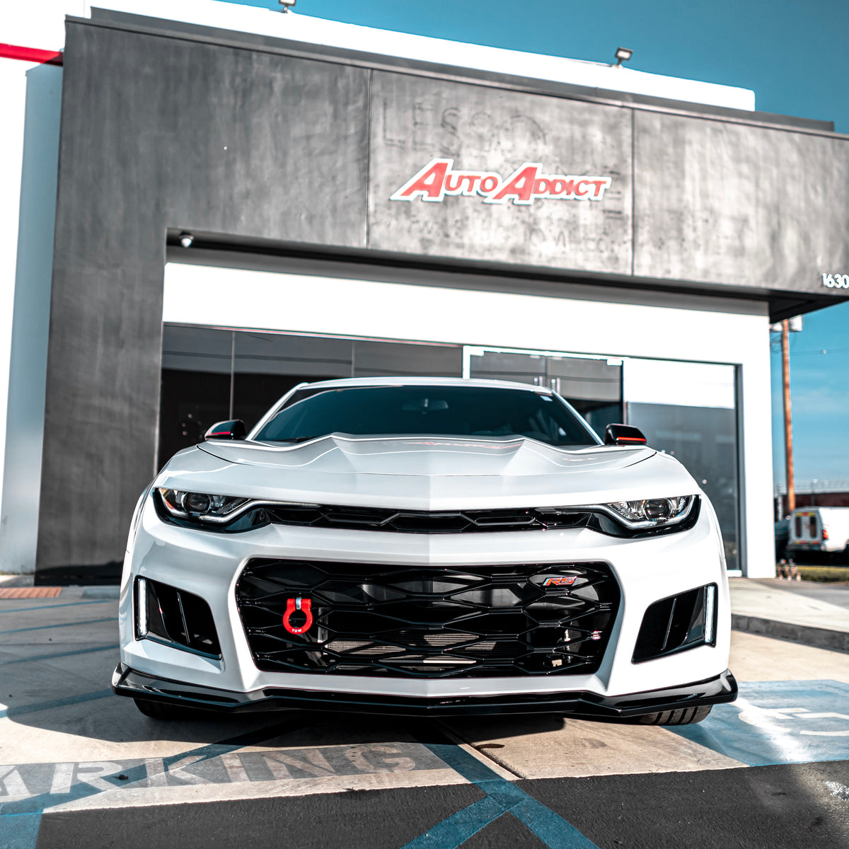 2019-2025 Chevy Camaro ZL1 Front Bumper Conversion 9pcs Full Kit for R