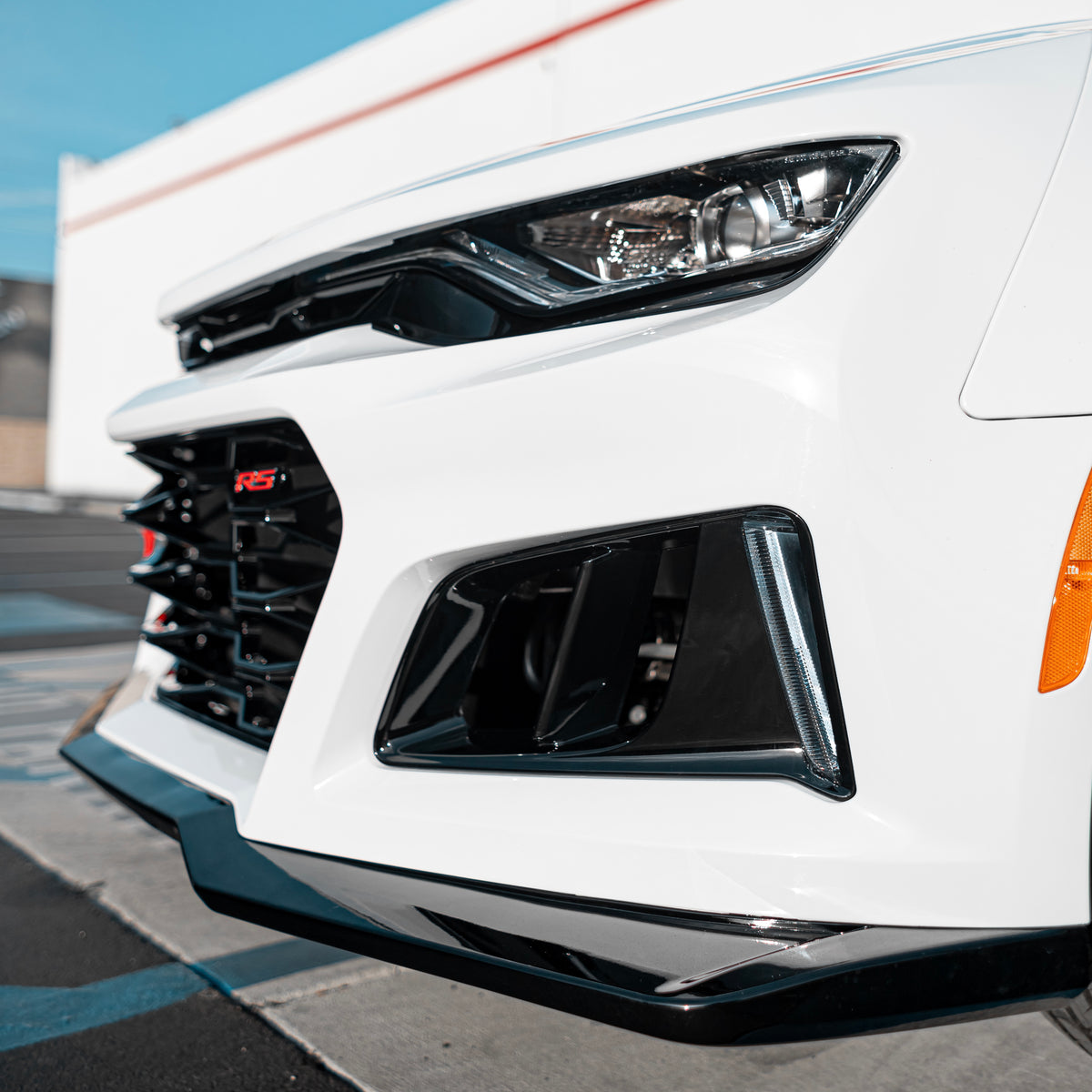2019-2025 Chevy Camaro ZL1 Front Bumper Conversion 9pcs Full Kit for R