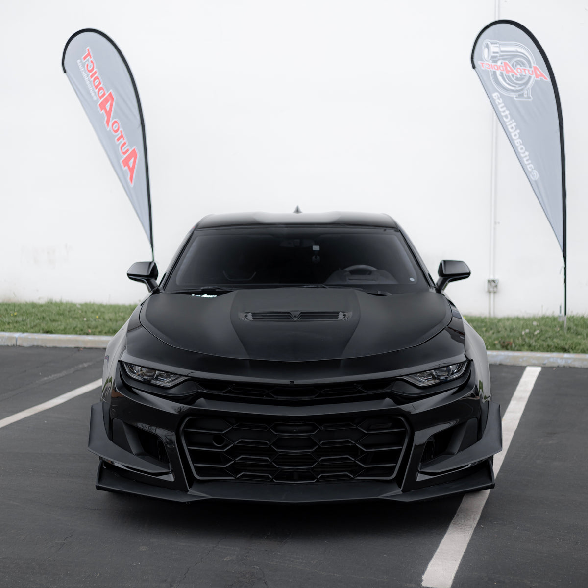 2019-2021 Chevy Camaro ZL1 1LE Front Bumper Conversion 10 PCS Full Kit