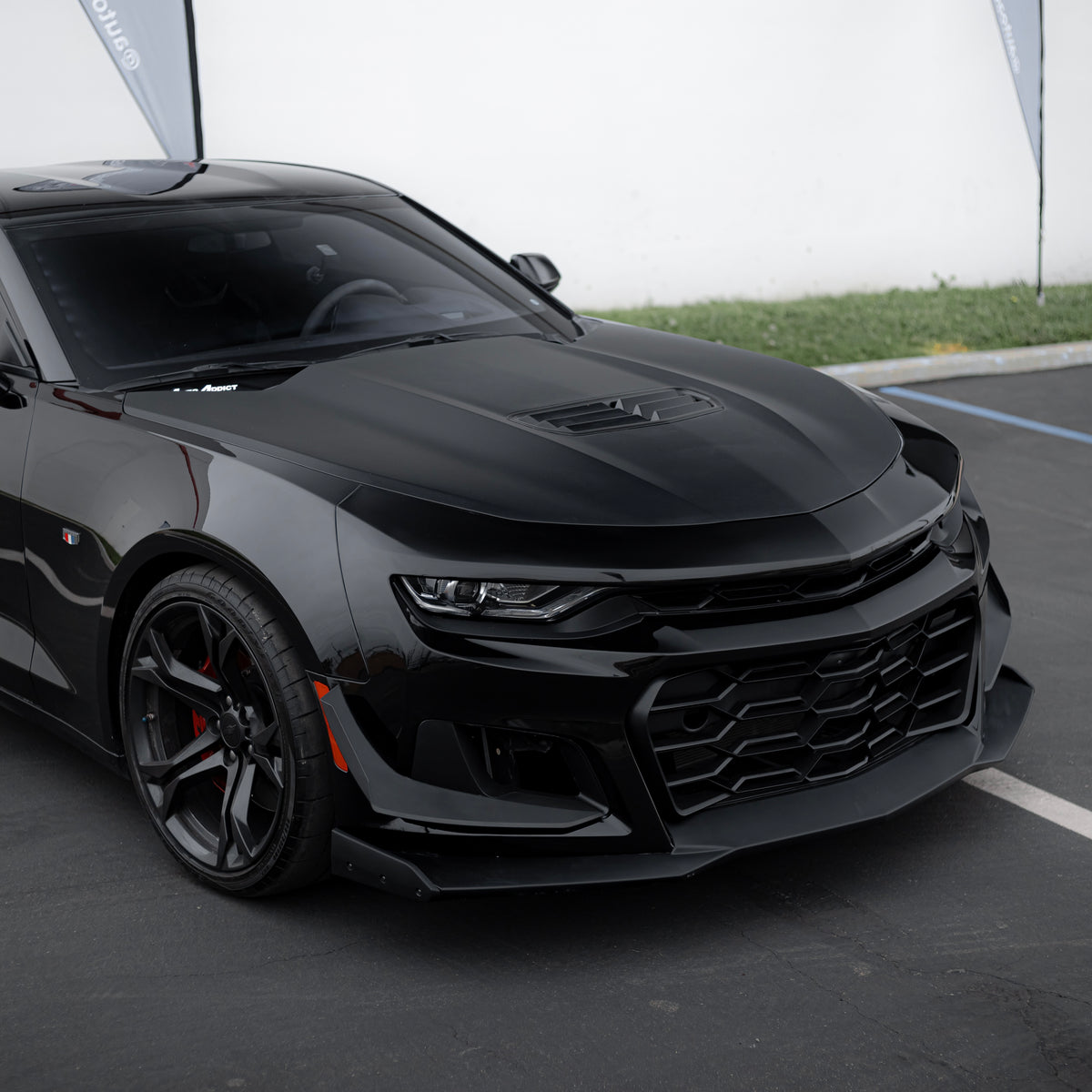 2019-2021 Chevy Camaro ZL1 1LE Front Bumper Conversion 10 PCS Full Kit