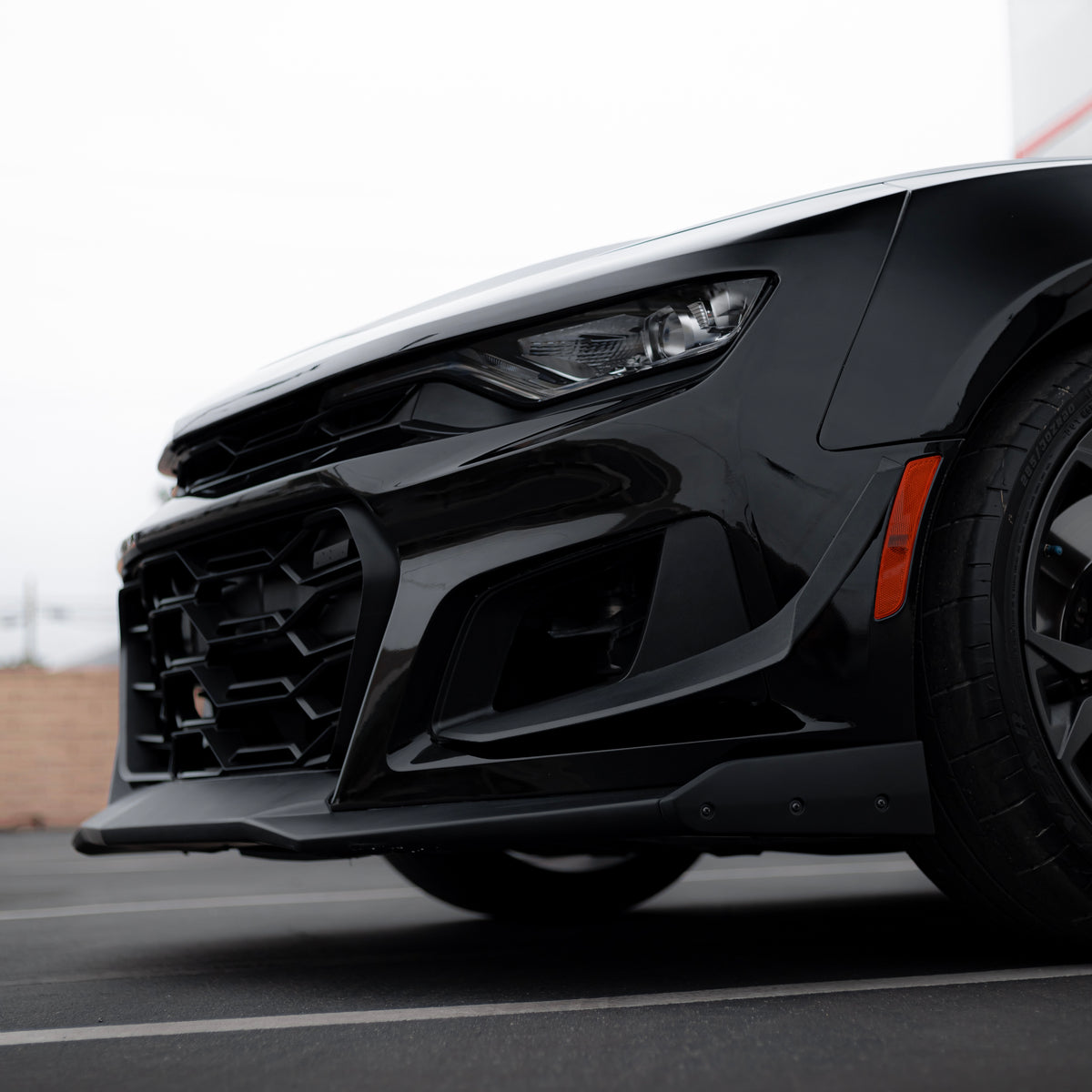 2019-2021 Chevy Camaro ZL1 1LE Front Bumper Conversion 10 PCS Full Kit